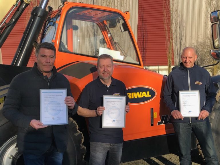 Triple certification pour Riwal France
