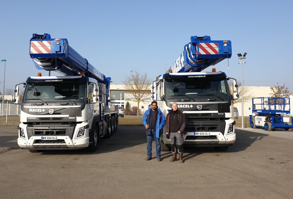 Deux nouvelles nacelles chez Nacel