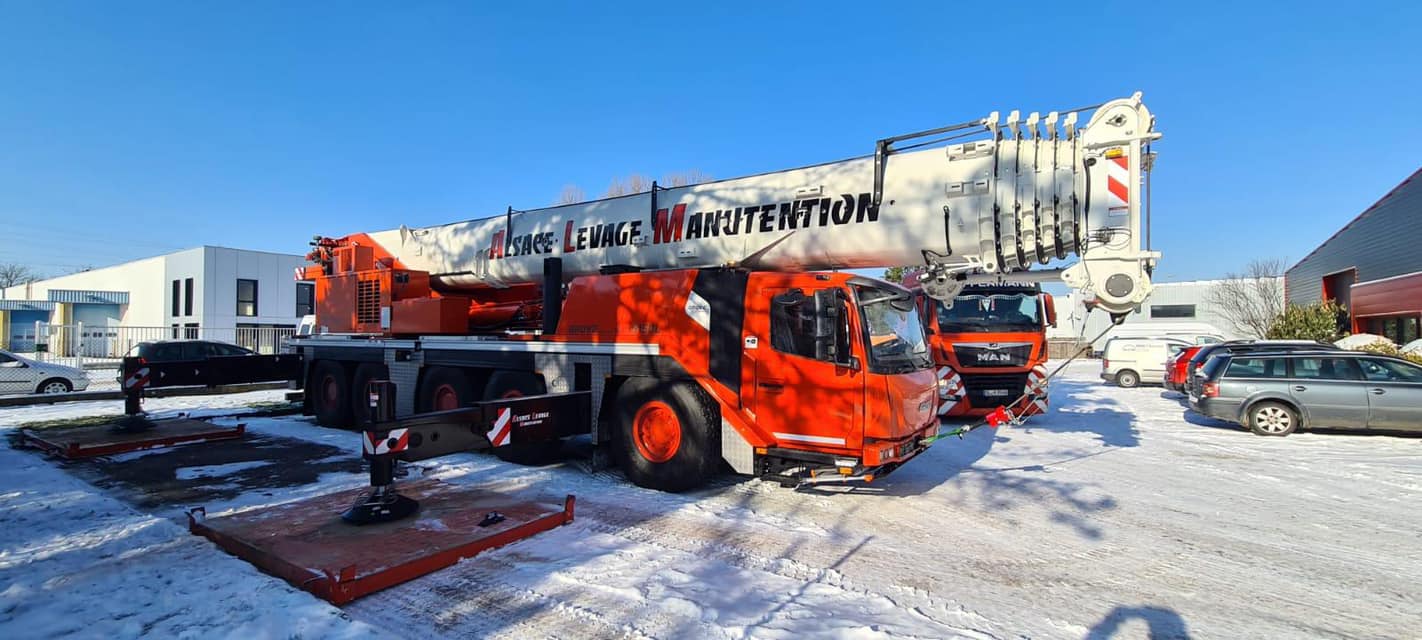 ALM réceptionne ses 2 grues Grove Manitowoc commandées aux JDL 2020