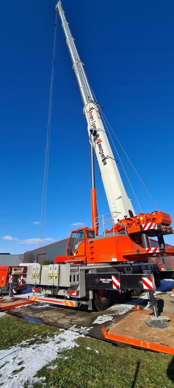 ALM réceptionne ses 2 grues Grove Manitowoc commandées aux JDL 2020