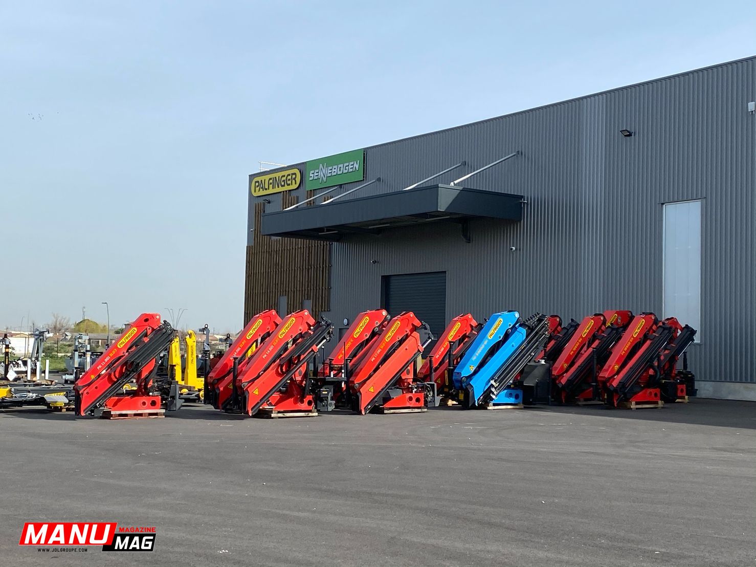 Les nouveaux locaux Palfinger France