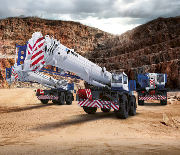 Tadano : les nouvelles grues de chantier arrivent en Europe