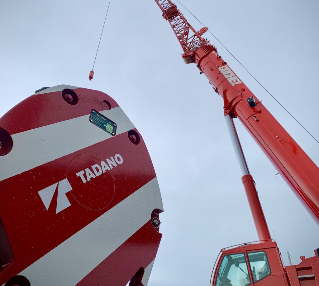 Cochez renforce son parc avec une nouvelle grue Tadano