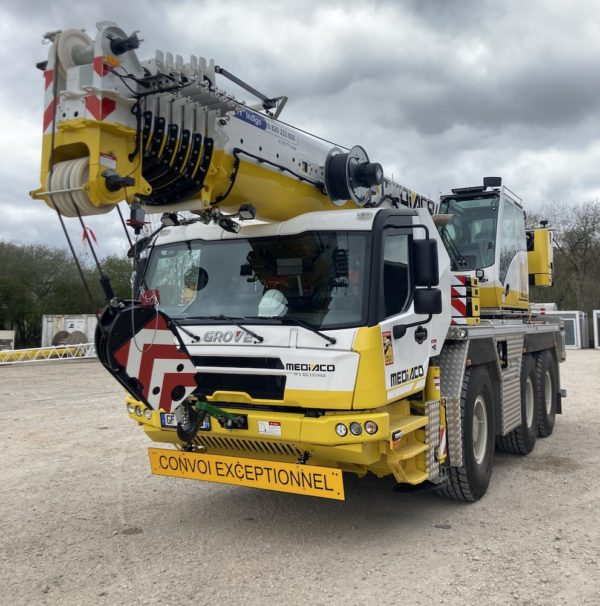 Une nouvelle grue Grove rejoint la Bourgogne