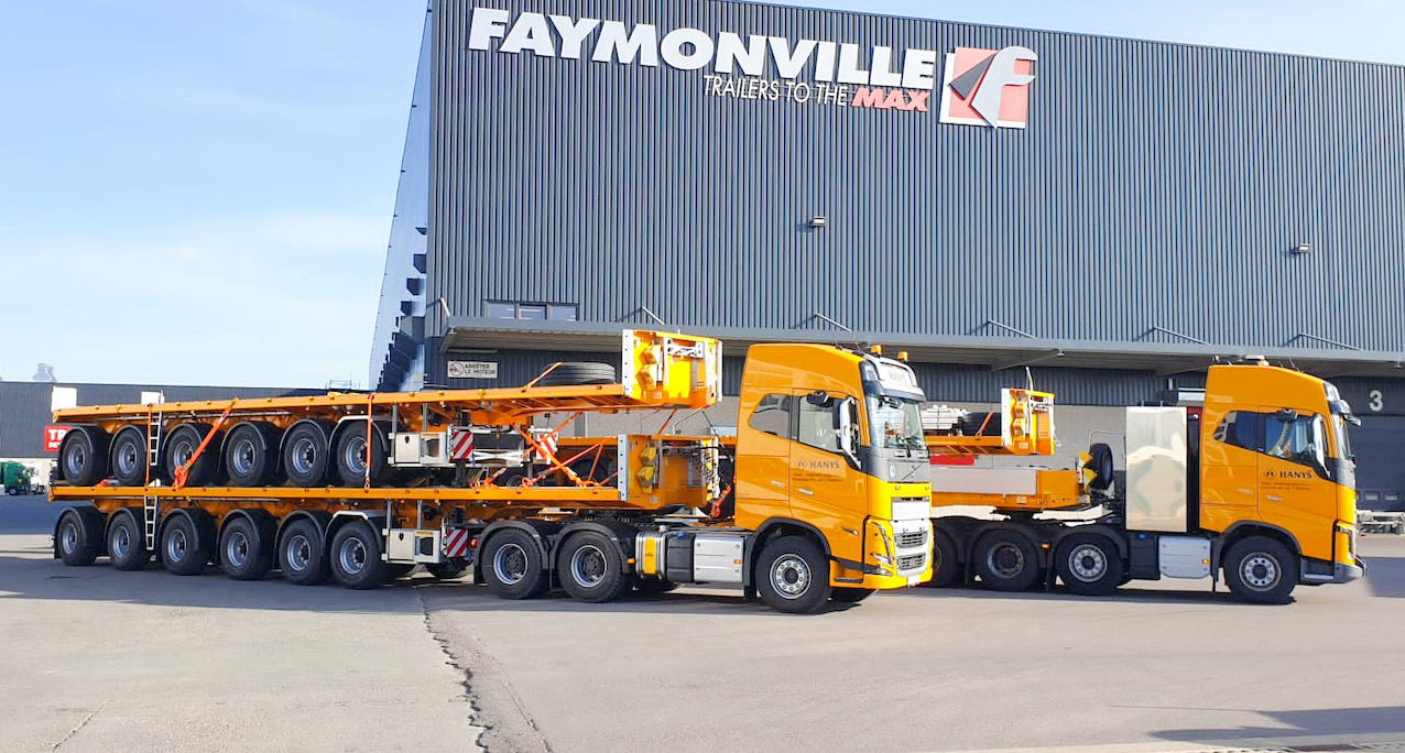 Dix nouvelles Faymonville dédiées au contrepoids des grues