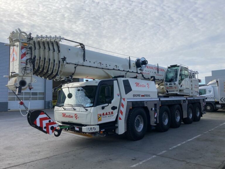Une nouvelle grue GMK5150XL livrée à AAYM