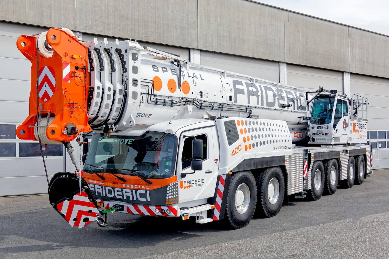 Une nouvelle 400 tonnes Grove pour Friderici