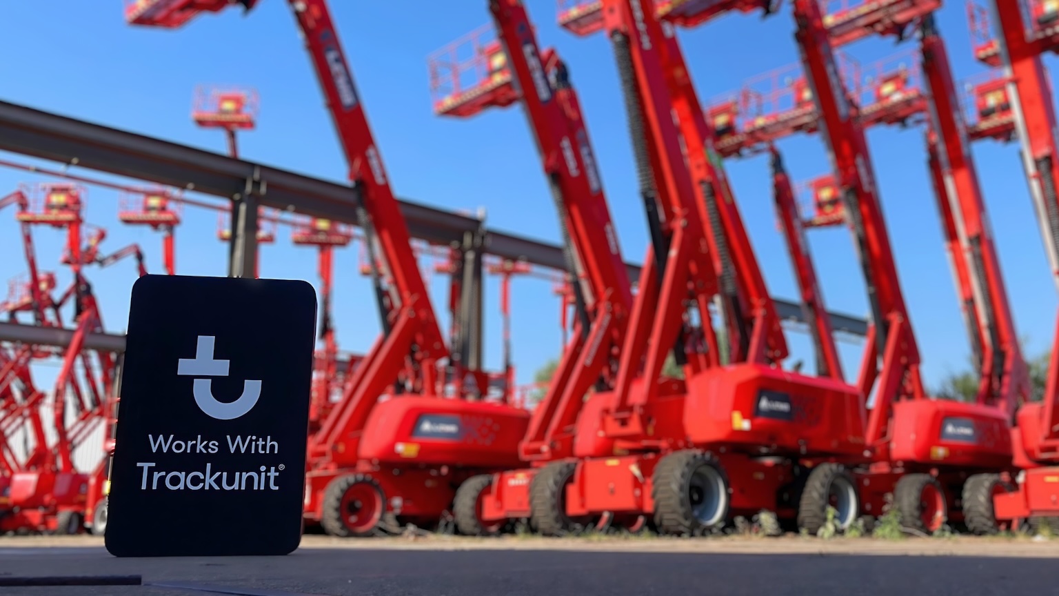 TrackUnit, partenaire de LGMG Europe pour des nacelles connectées