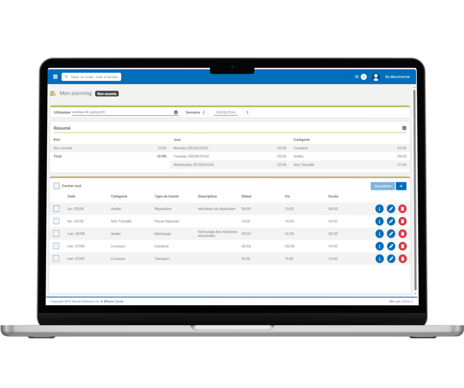Rental MCS Launches New Timesheet Tracking System