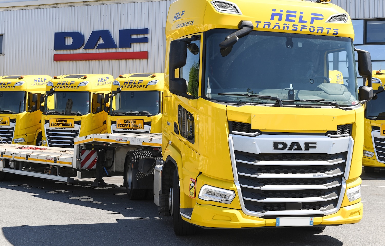 Help Transports investit dans 15 nouveaux tracteurs DAF