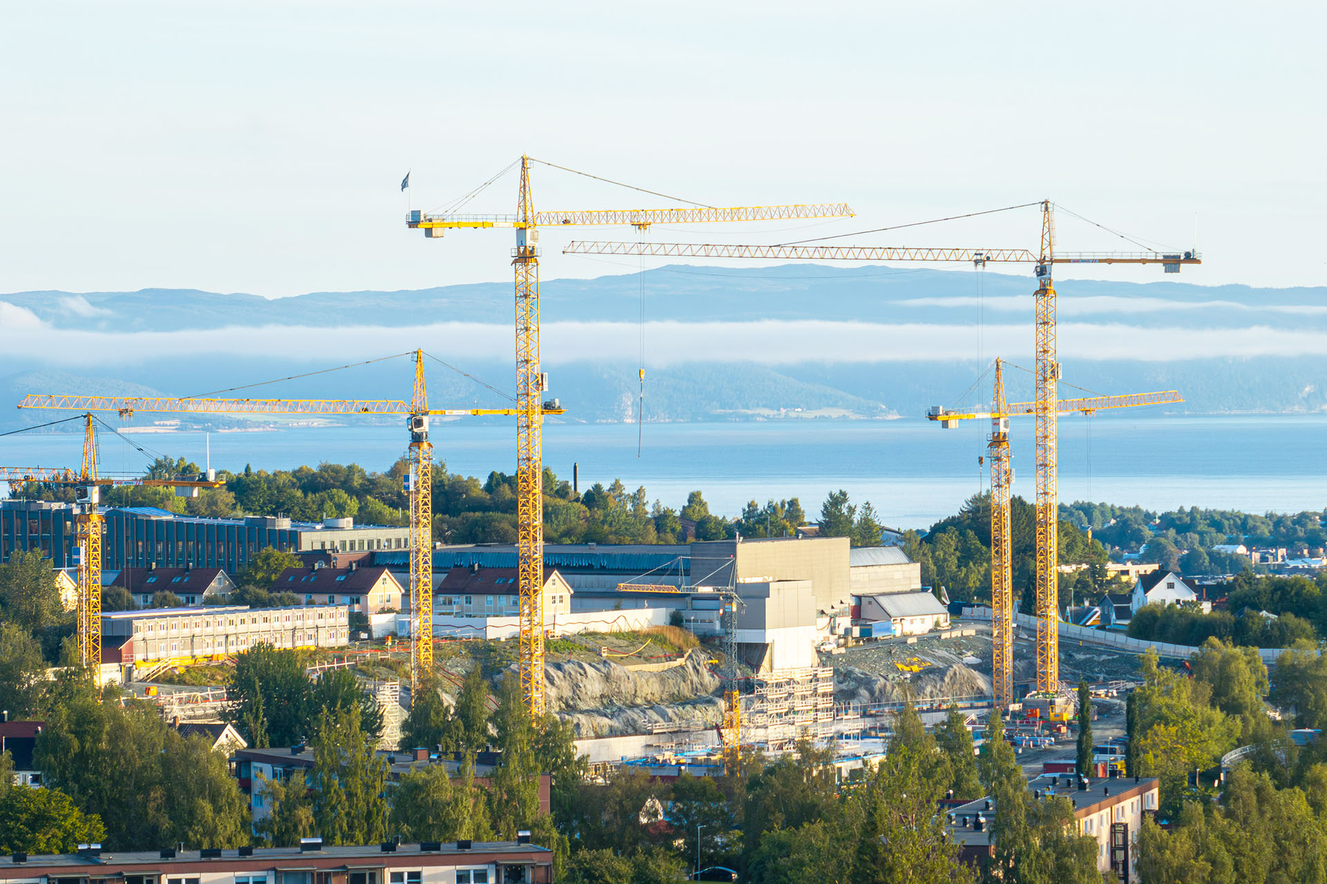 Liebherr accompagne la construction du Norwegian Ocean Technology Centre